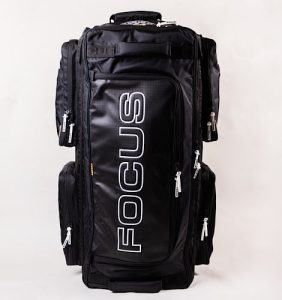 Focus Players Standup Wheelie Bag | Pro Cricket Kit Bag